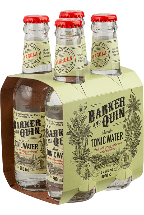 Barker & Quin Marula Tonic Water 4 PB – francosliquorstore