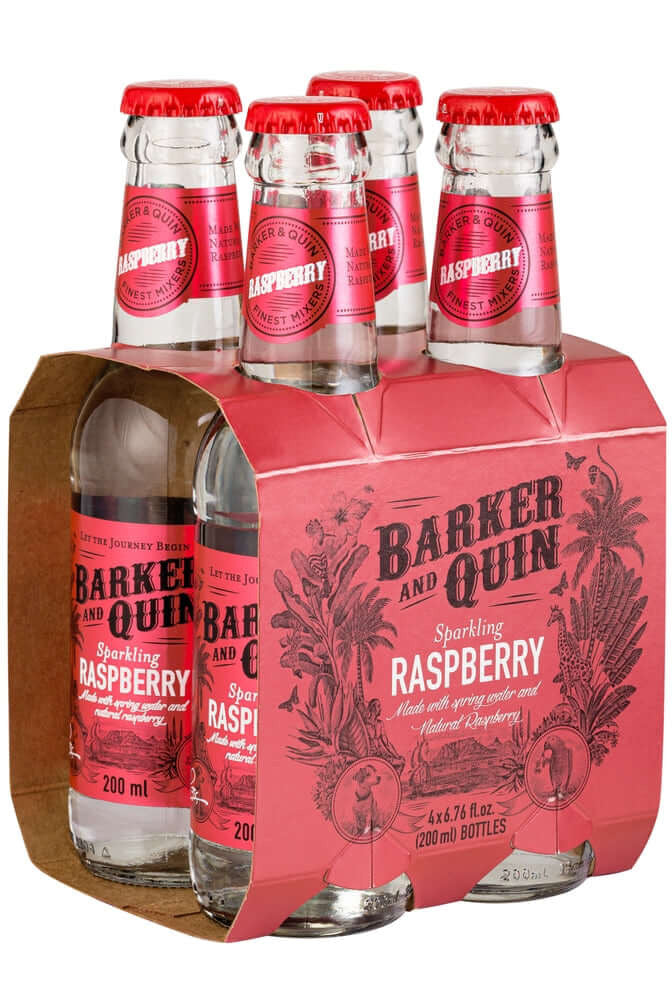 Barker & Quin Raspberry Tonic Water 4 PB – francosliquorstore