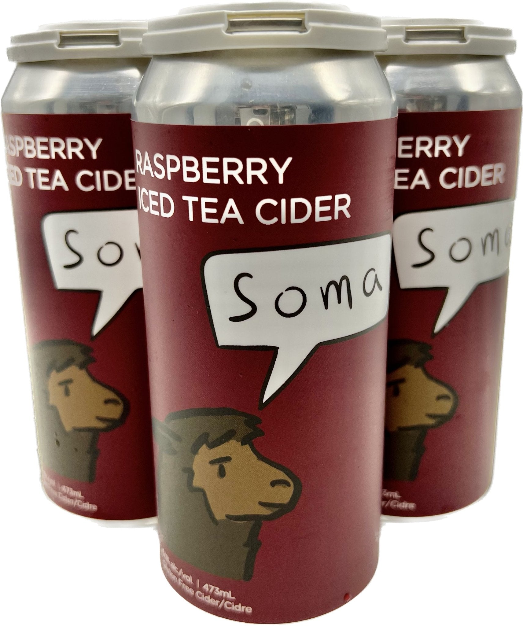 Soma Raspberry Iced Tea Cider – francosliquorstore